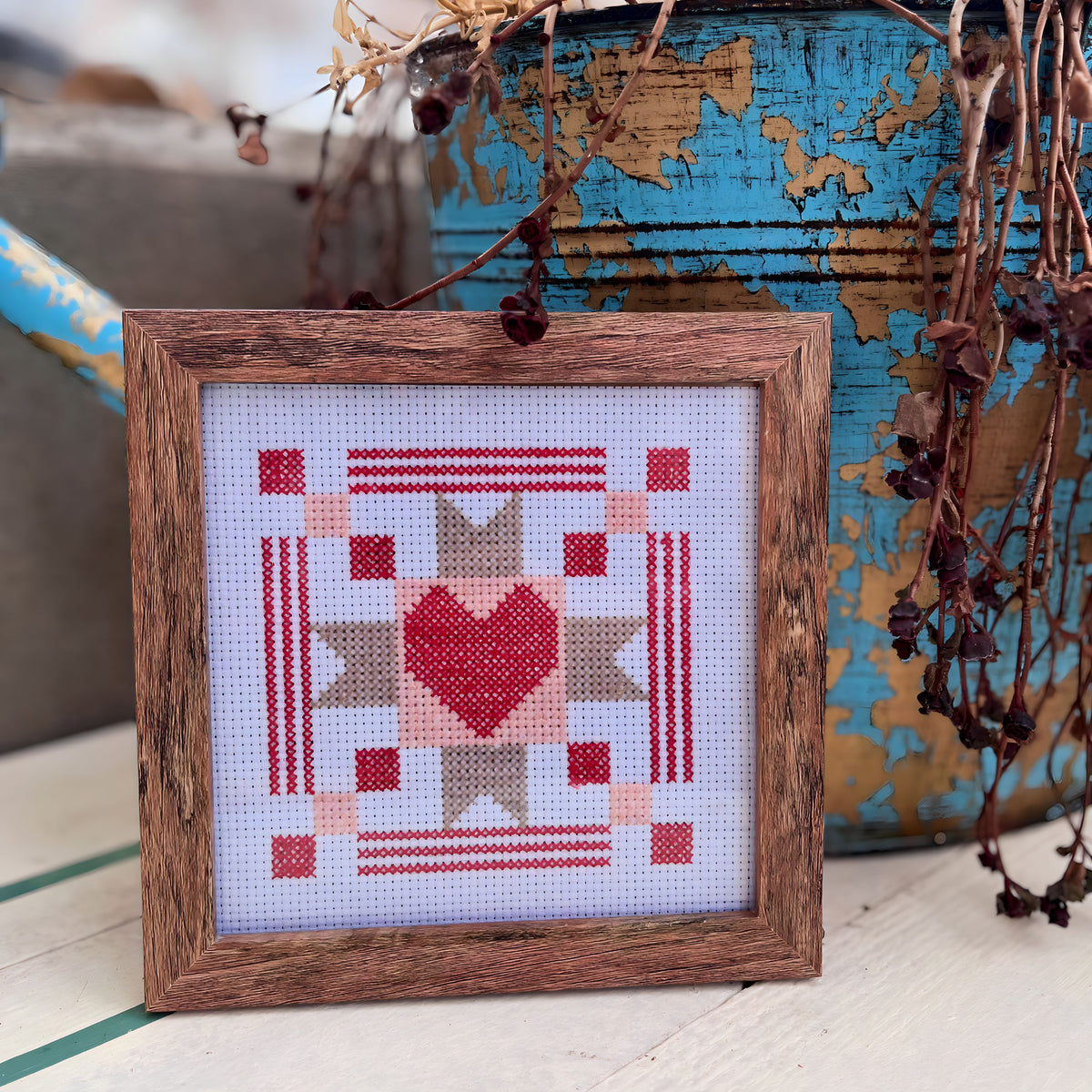 Cupid’s Arrow Crossstich Embroidery Kit – Tweetle Dee Design Co.