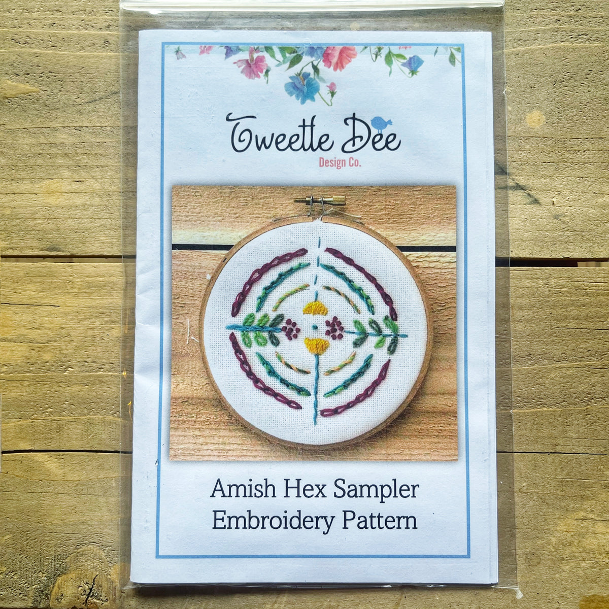 Amish Hex Sampler Embroidery Pattern – Tweetle Dee Design Co.