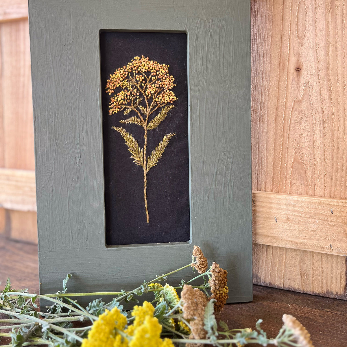 Introducing the Wild Yarrow Embroidery Kit from the Botanical Garden C ...