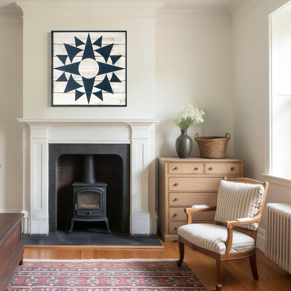 The Voyager Compass Barn Quilt: A Symbol of Life’s Journey – Tweetle ...