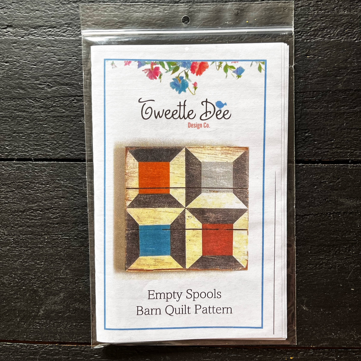 Empty Spool Barn Quilt Pattern – Tweetle Dee Design Co.