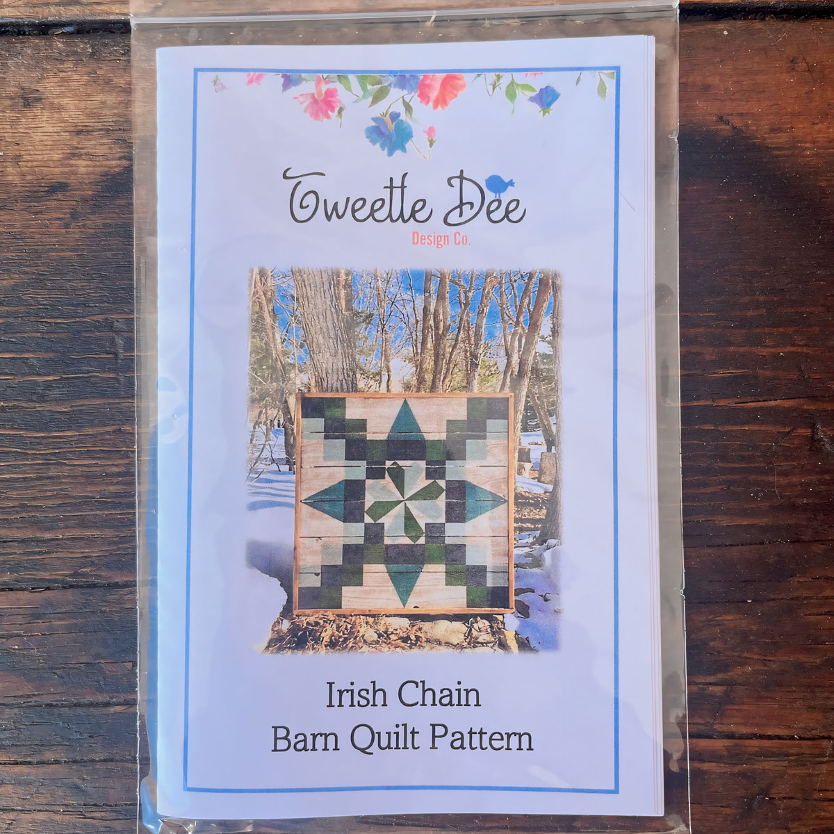 Irish Chain Barn Quilt Pattern – Tweetle Dee Design Co.