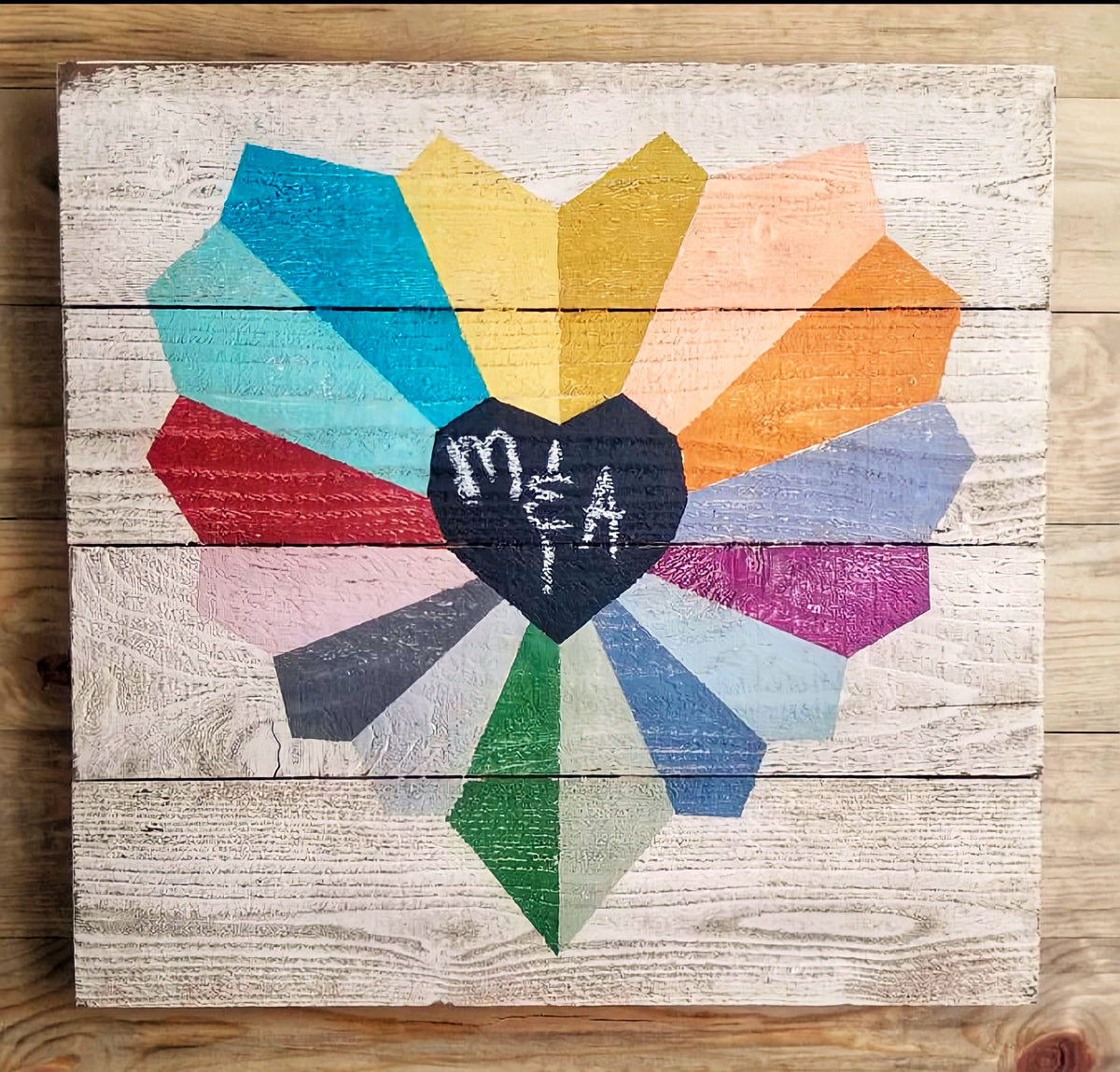 Conversation Heart Barn Quilt – Tweetle Dee Design Co.