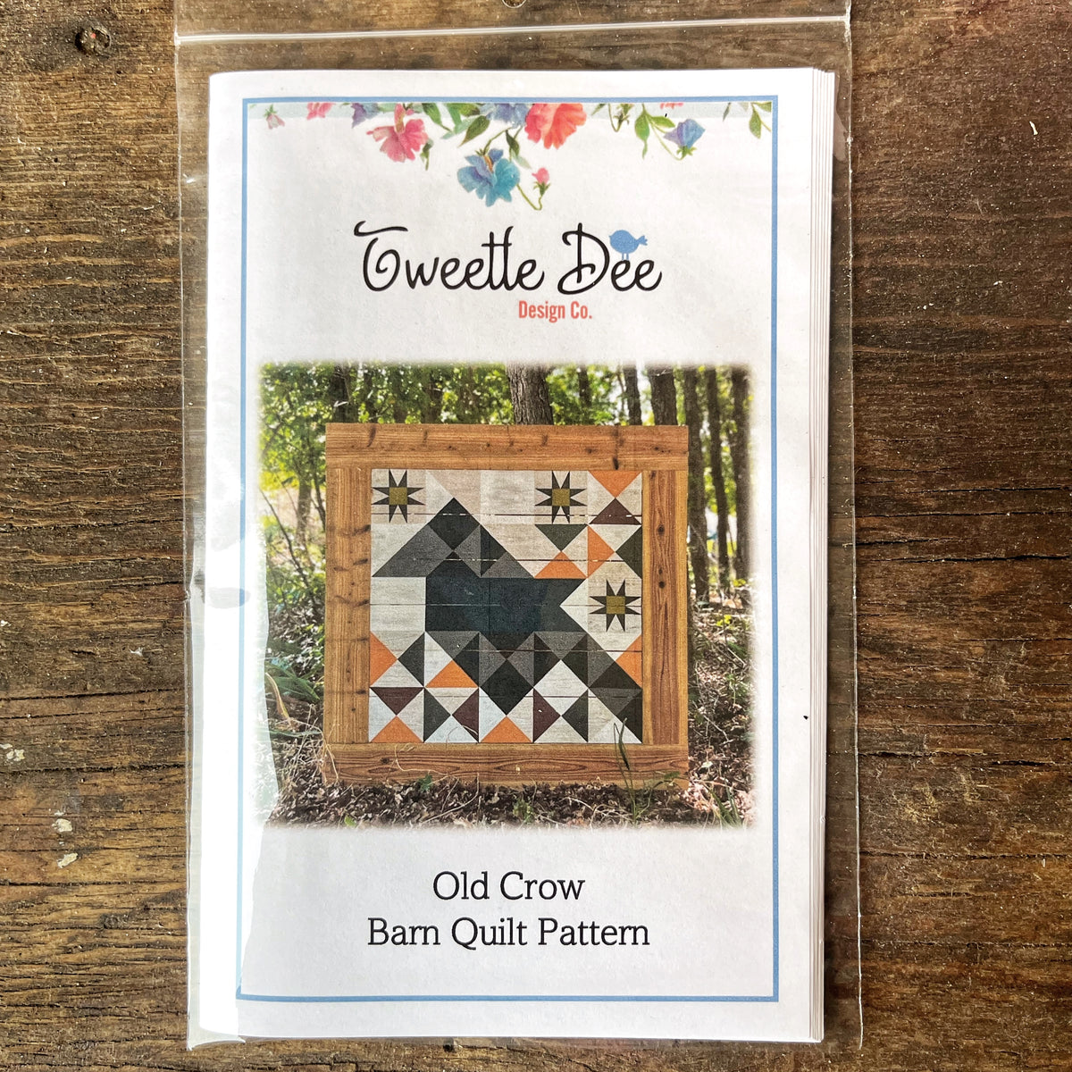 Old Crow Barn Quilt Pattern – Tweetle Dee Design Co.