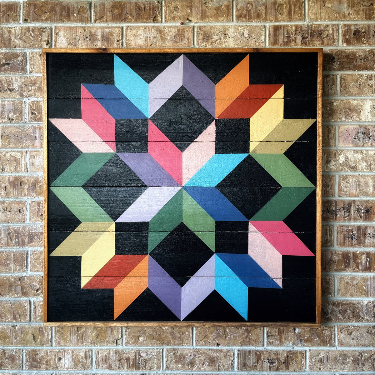 Craftsman Star Barn Quilt – Tweetle Dee Design Co.