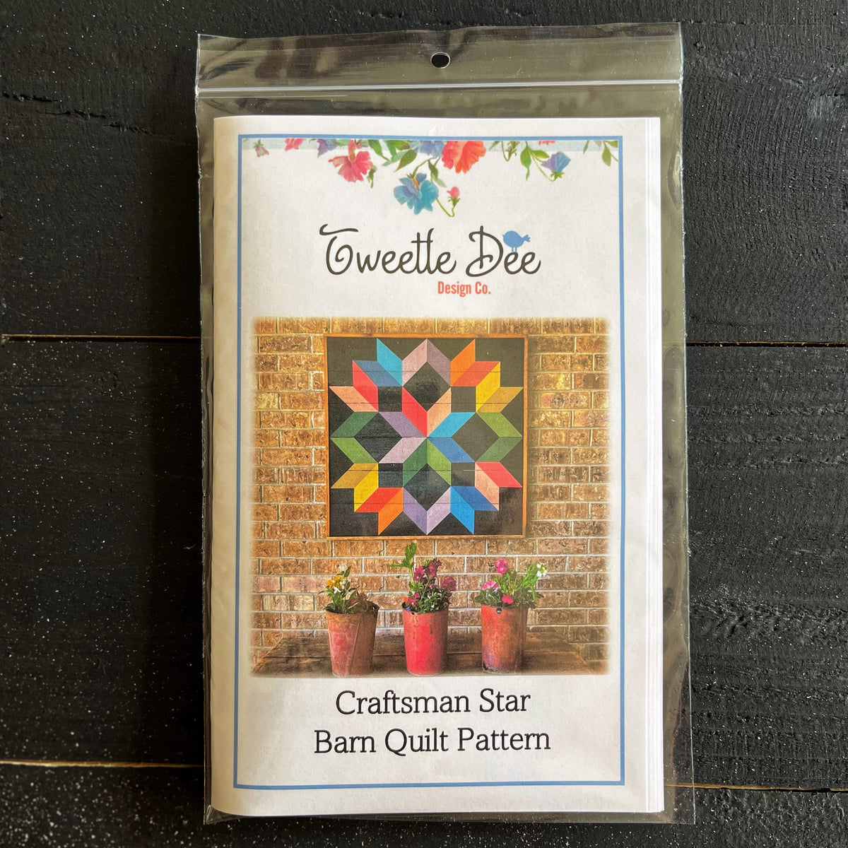 Craftsman Star Barn Quilt Pattern – Tweetle Dee Design Co.