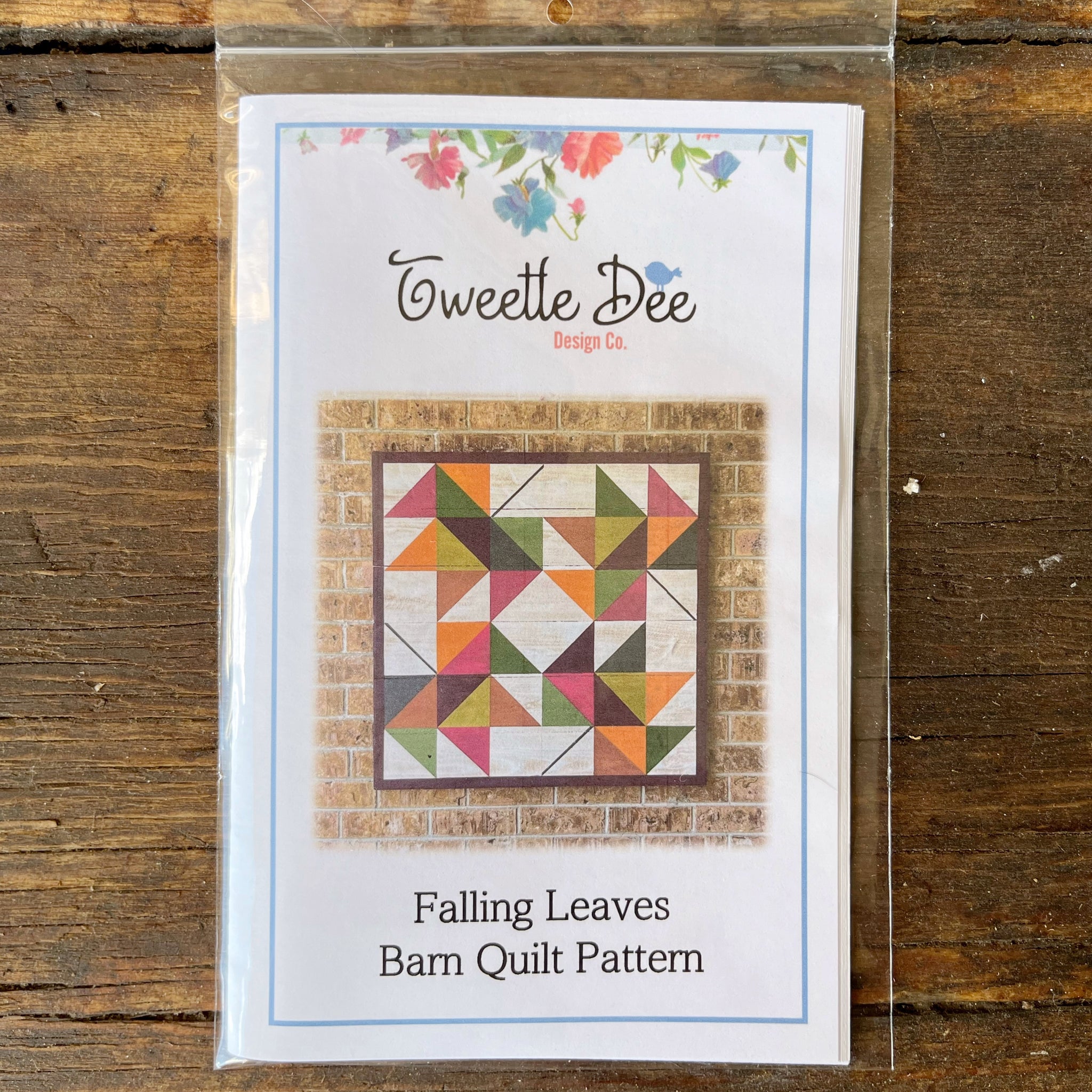 Falling Leaves Barn Quilt Pattern – Tweetle Dee Design Co.