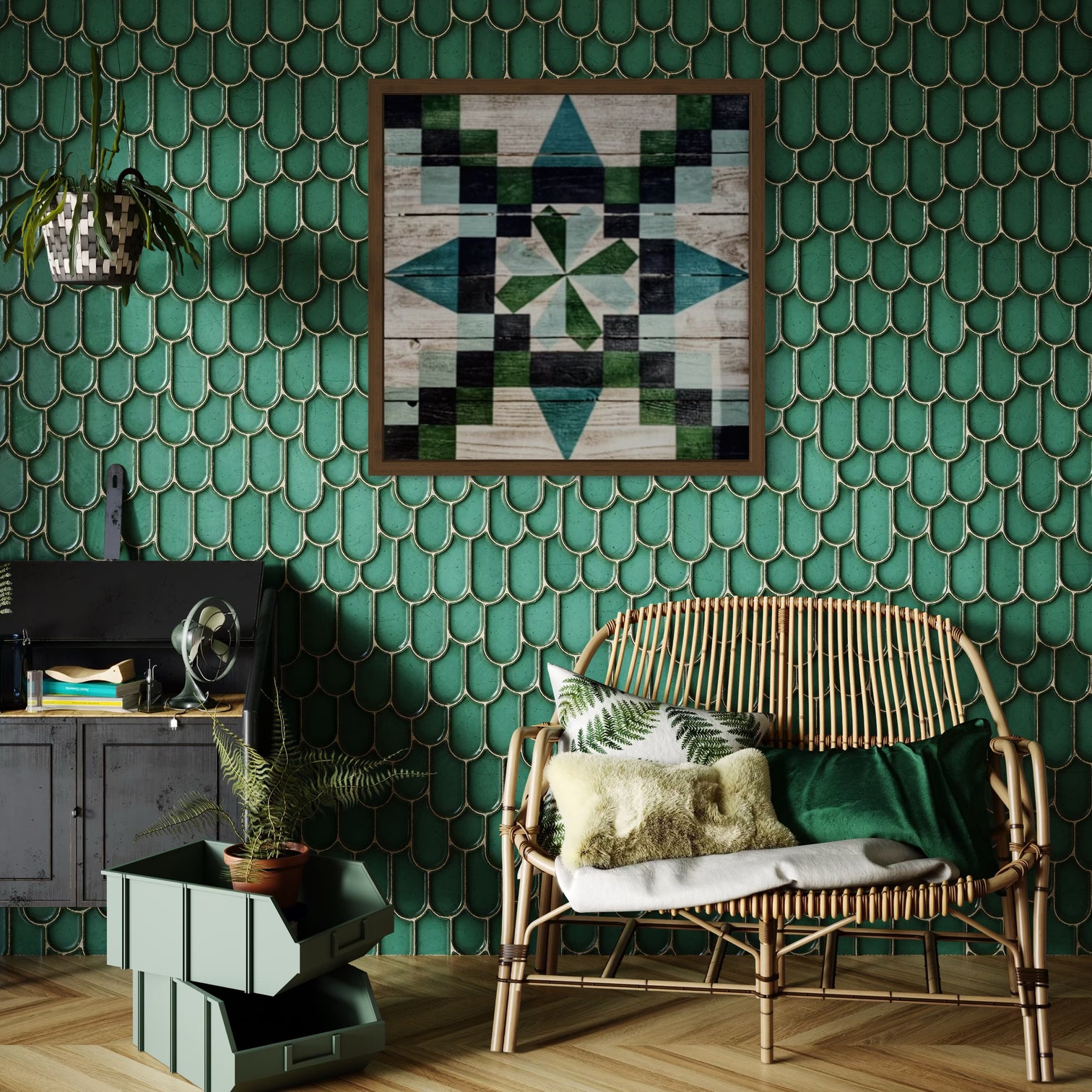 Irish Chain Barn Quilt – Tweetle Dee Design Co.