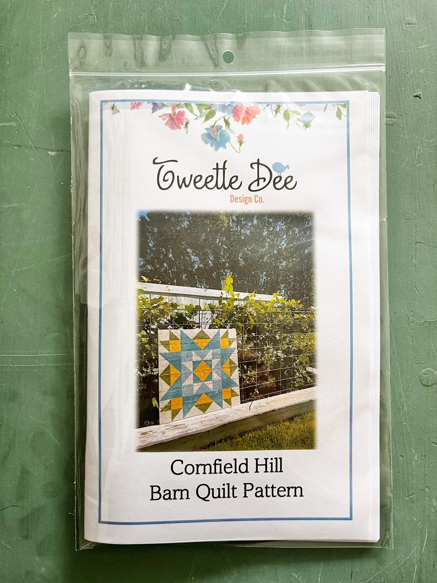 Cornfield Hill Barn Quilt Pattern – Tweetle Dee Design Co.
