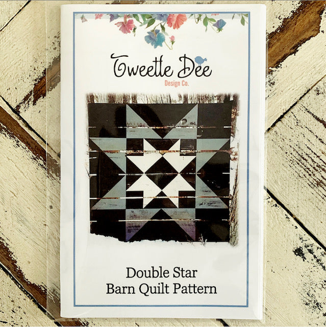 Double Star Barn Quilt Pattern – Tweetle Dee Design Co.