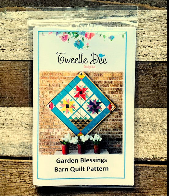 Garden Blessings Barn Quilt Pattern – Tweetle Dee Design Co.