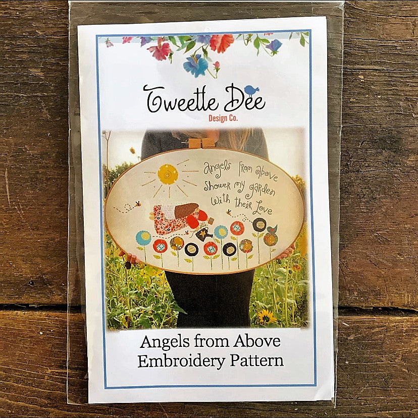Angels from Above Embroidery Pattern – Tweetle Dee Design Co.