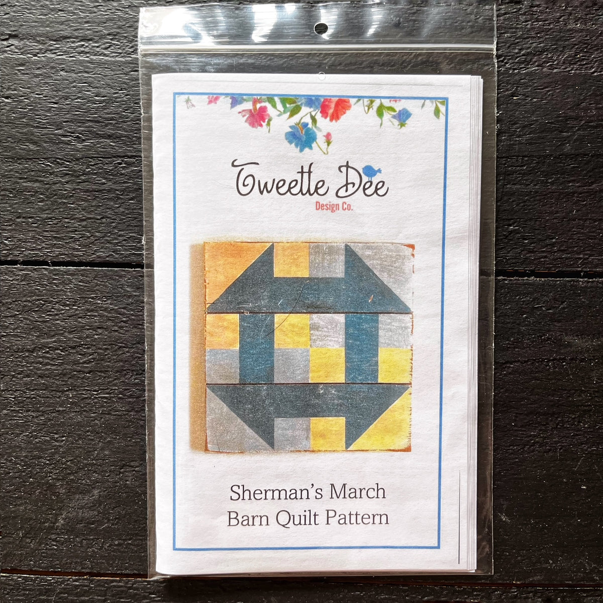 Sherman's March Barn Quilt Pattern – Tweetle Dee Design Co.