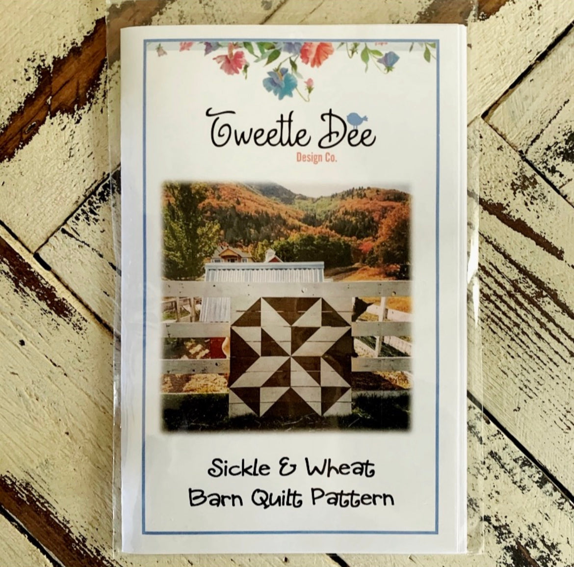 Sickle and Wheat Barn Quilt Pattern – Tweetle Dee Design Co.