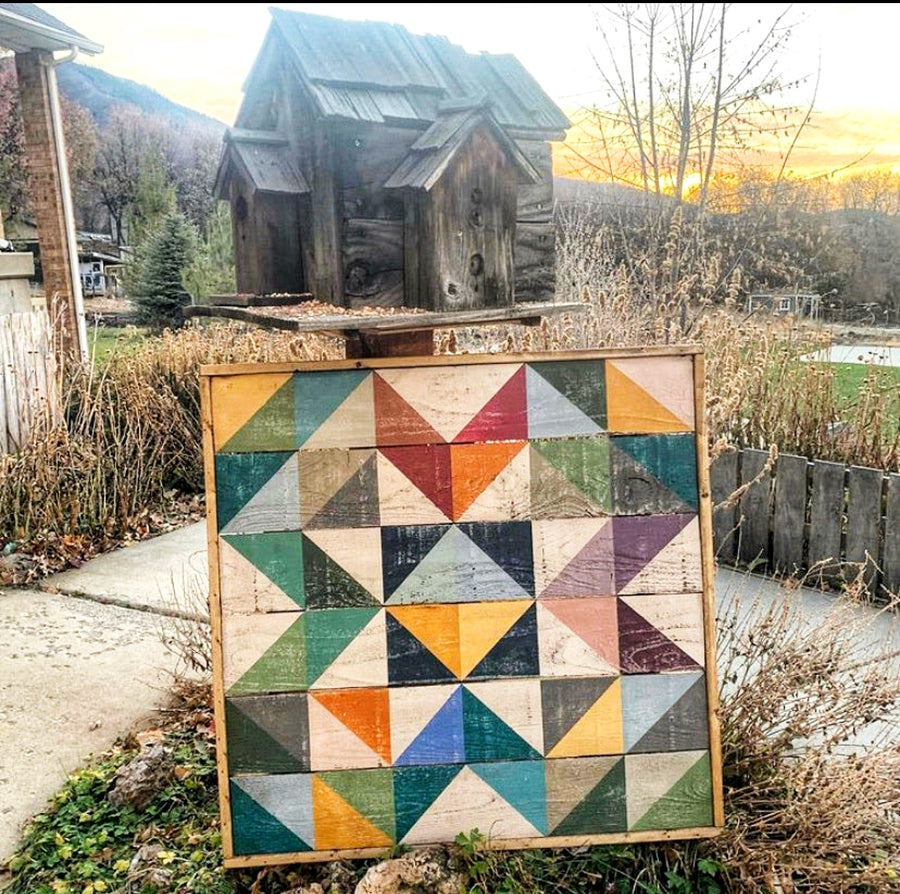 Harvest Star Barn Quilt – Tweetle Dee Design Co.
