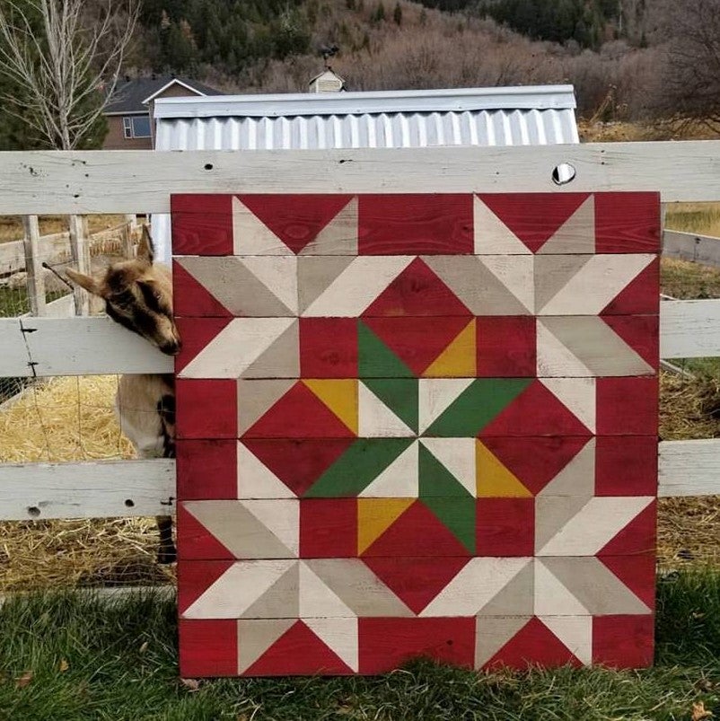 Lancaster Star Barn Quilt – Tweetle Dee Design Co.