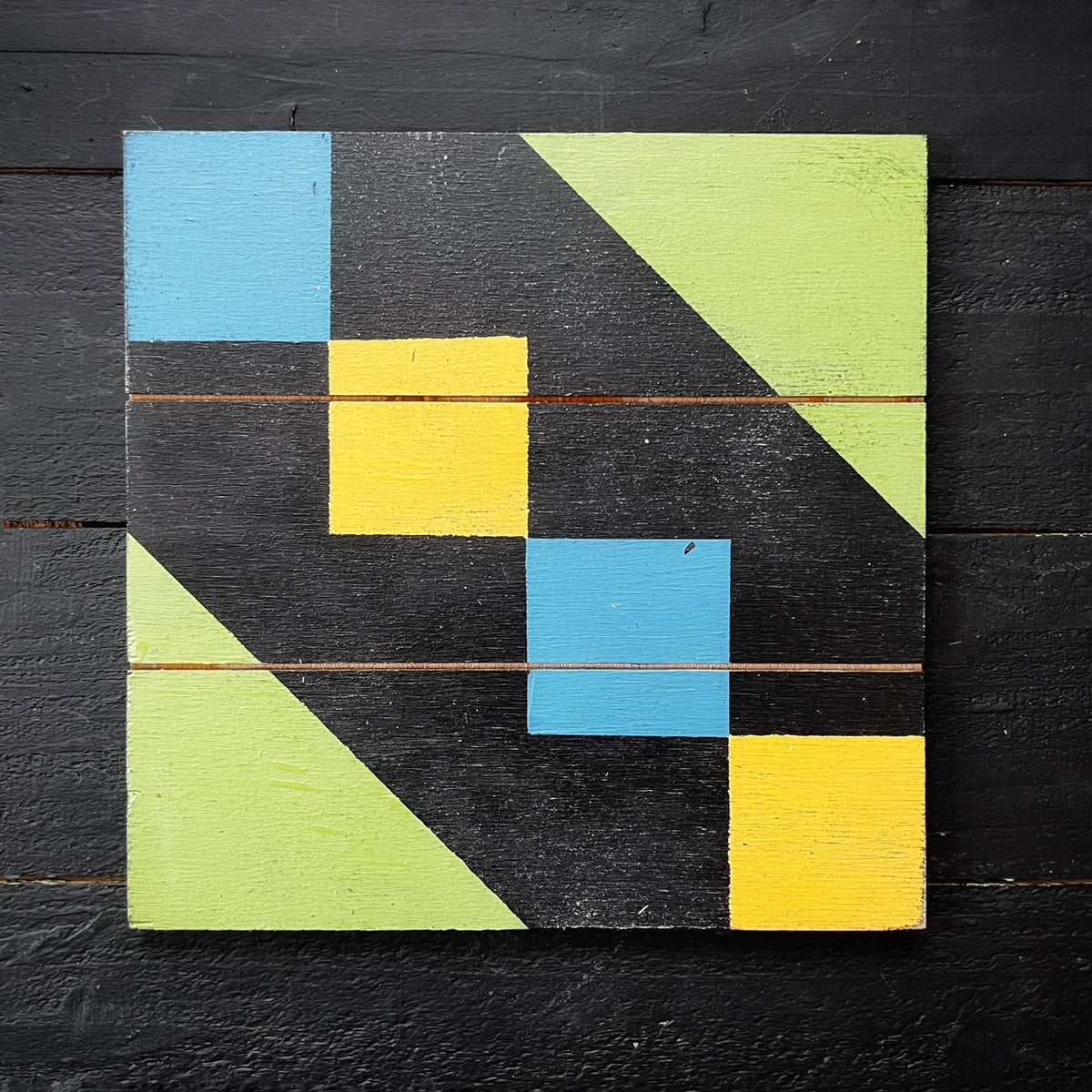 Bold & Bright Jacob's Ladder Civil War Barn Quilt – Tweetle Dee Design Co.