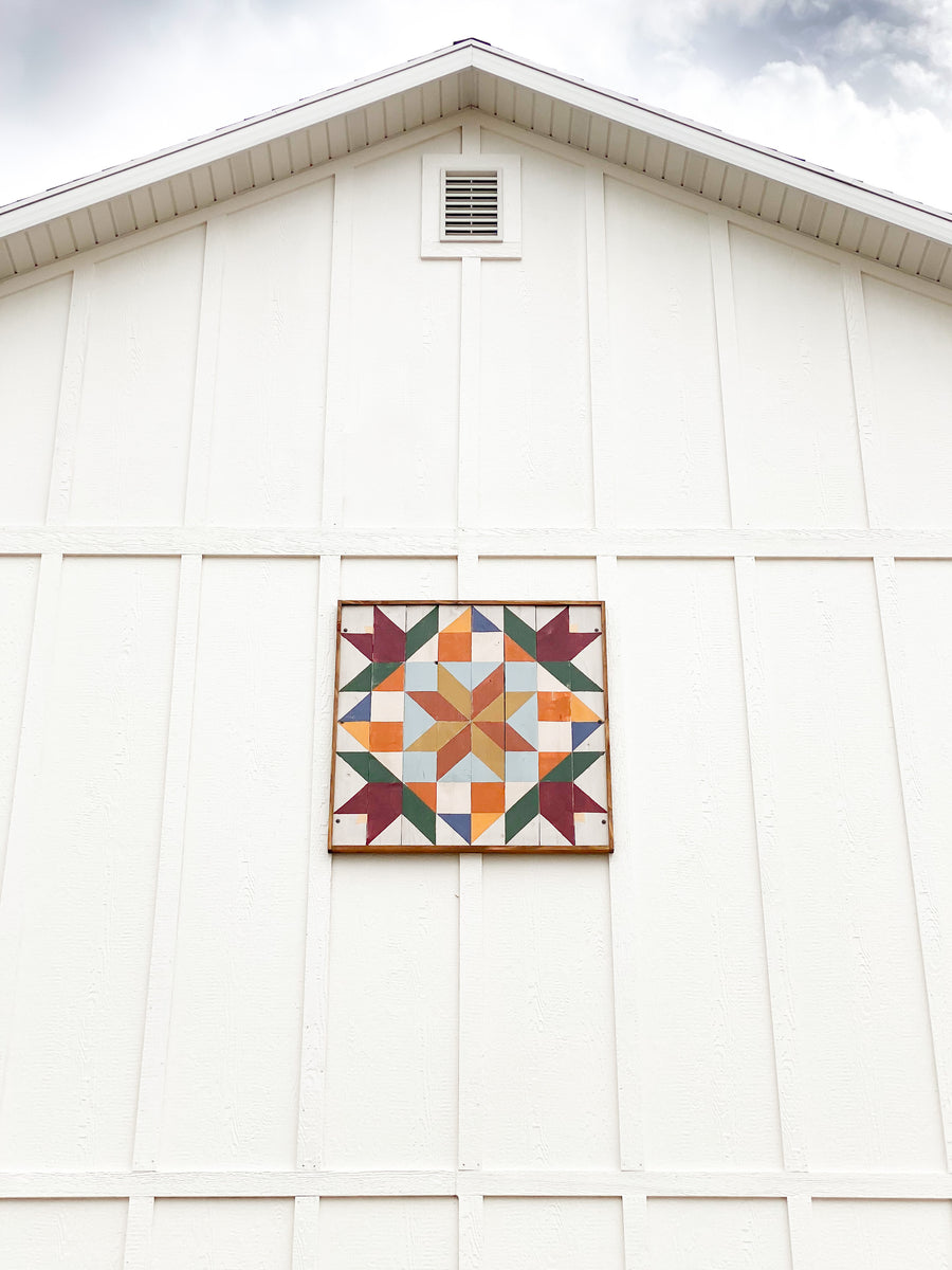 Donna Forte Barn Quilt – Tweetle Dee Design Co.