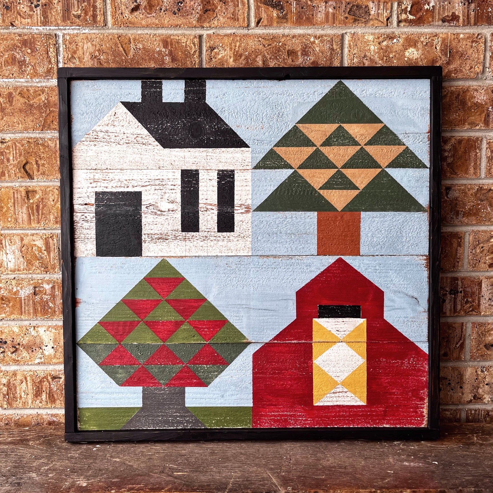 Old Homestead Barn Quilt – Tweetle Dee Design Co.