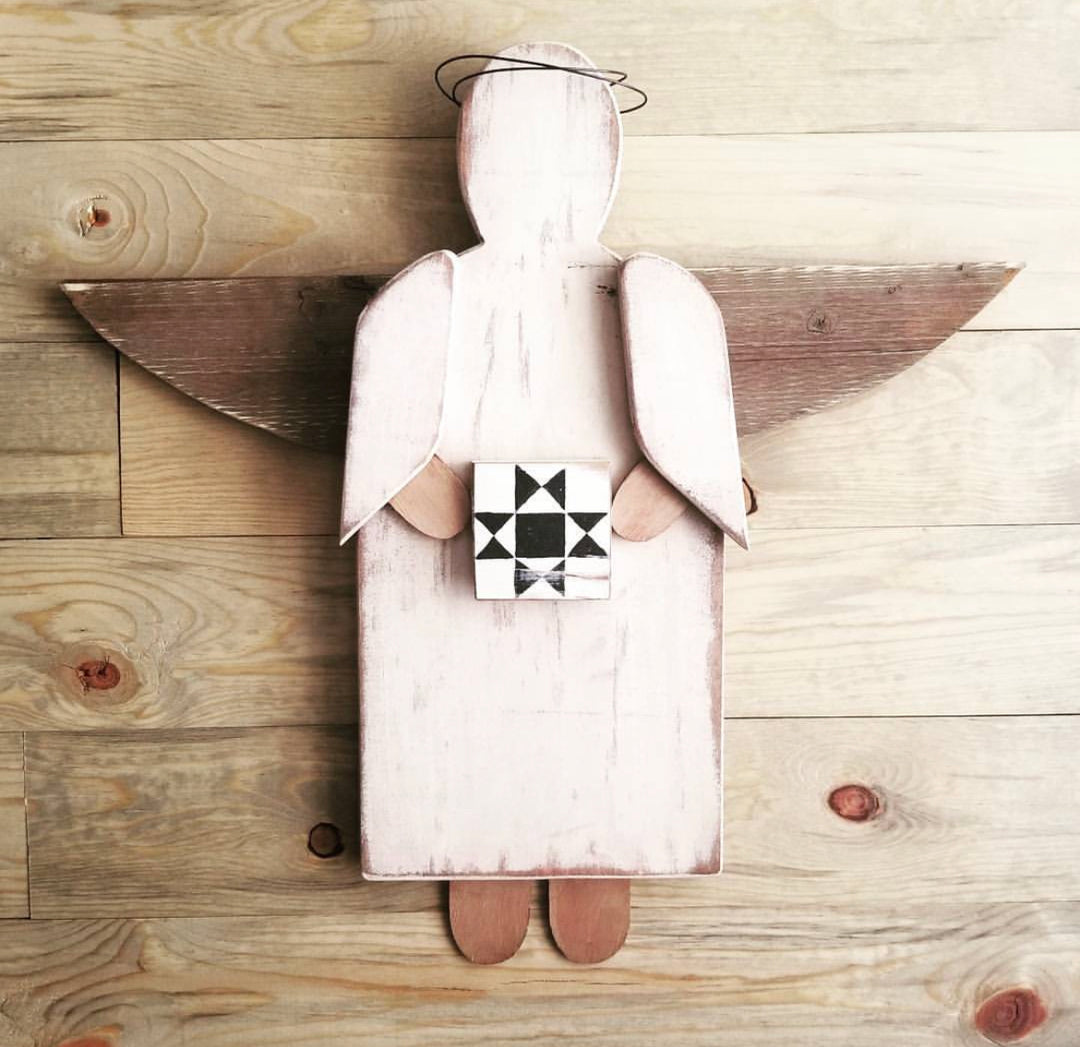 Barn Quilt Angel – Tweetle Dee Design Co.