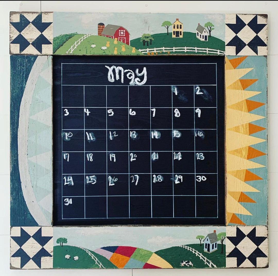Folk-art Calendar – Tweetle Dee Design Co.
